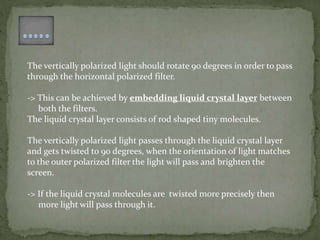 LCD LED PRESENTATION | PPTX