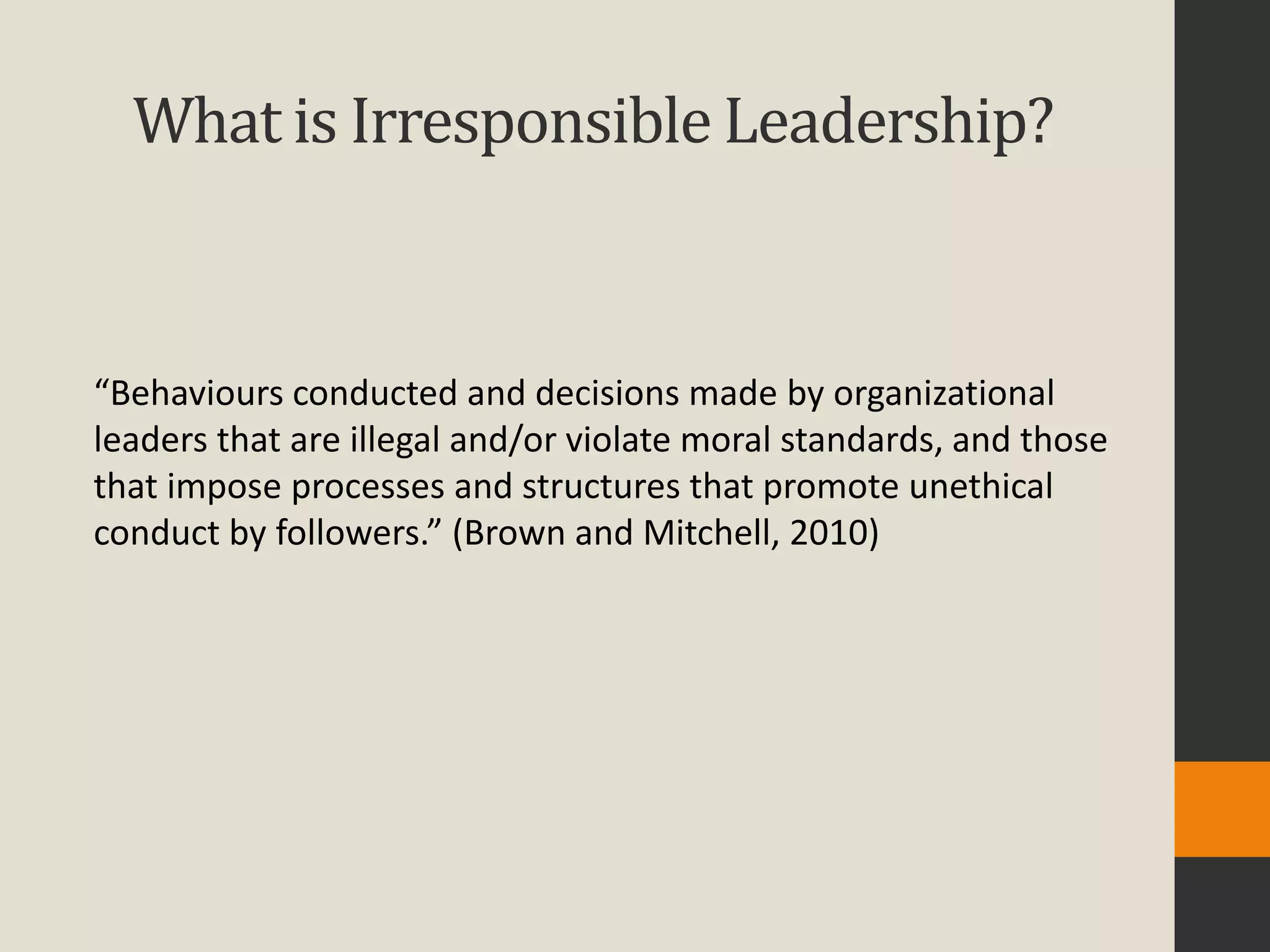 Responsible Leadership | PPTX