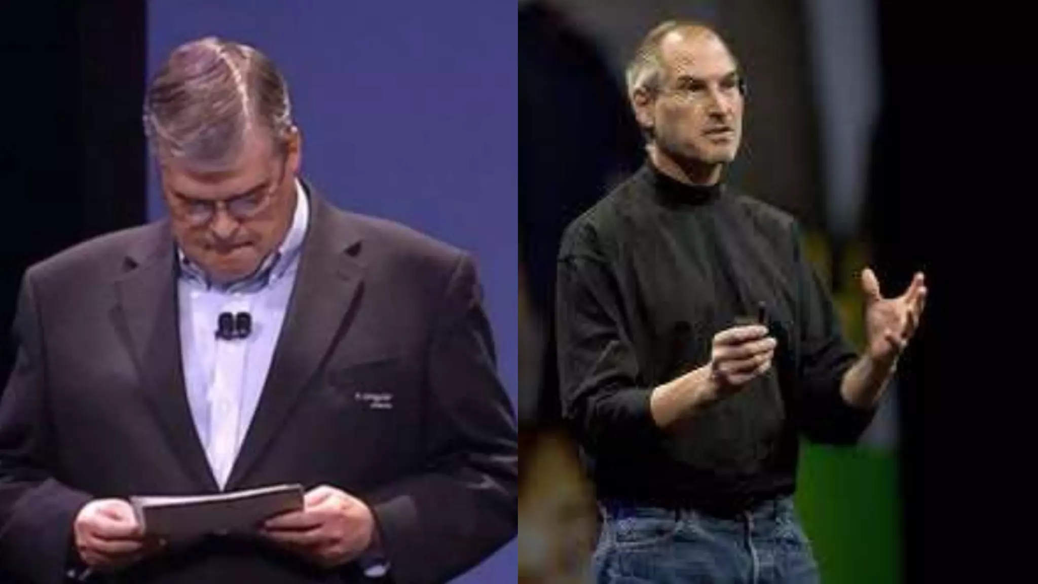 Presentation Leadership – Jobs vs. Sigman | PPTX