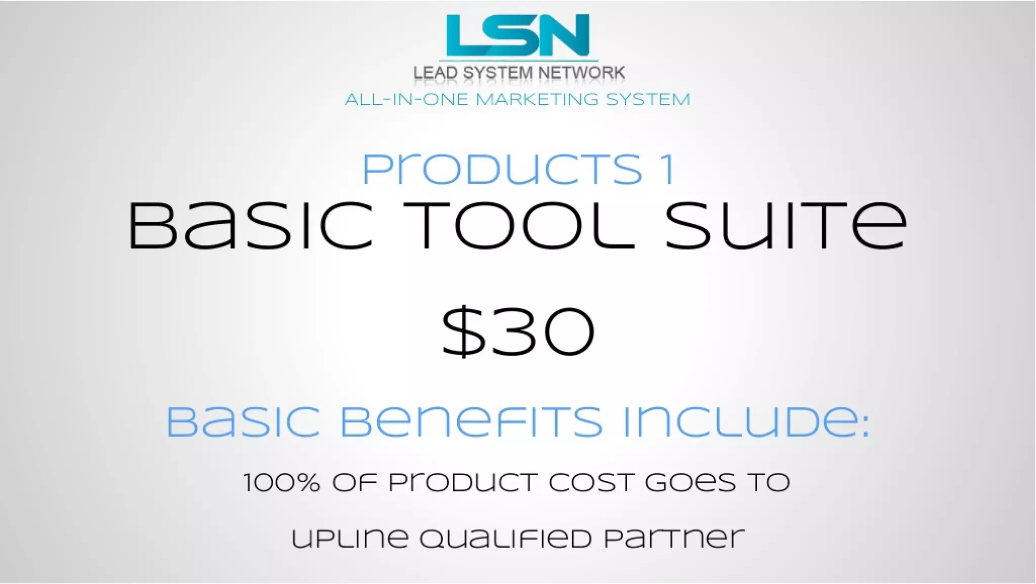 Lead Network System (LSN) Tools and Affiliate Plan Overview Presentation | PPT
