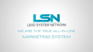 Presentation lead system network | PPT