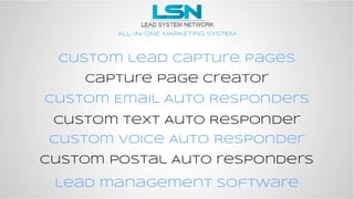 Presentation lead system network | PDF