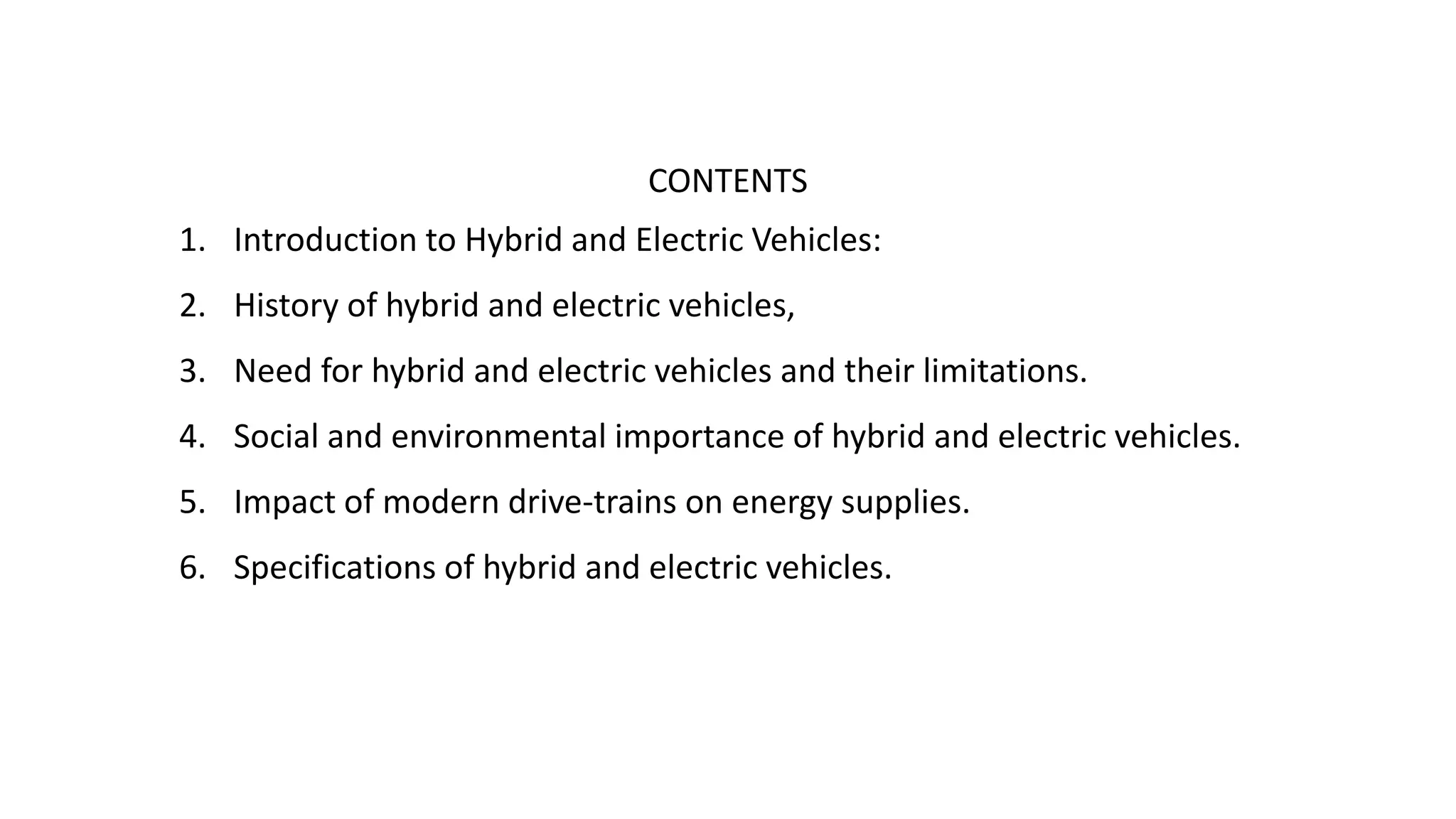 Presentation Lecture 1 Introduction to Electric Vehicles.pptxV | PPTX