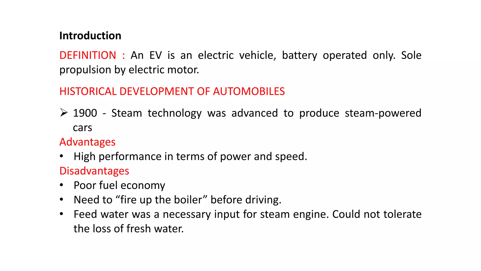Presentation Lecture 1 Introduction to Electric Vehicles.pptxV | PPTX