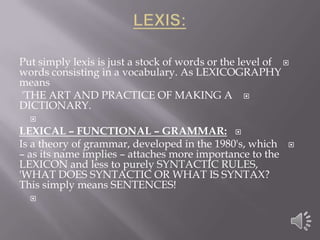 Presentation Lecture One With Sound. | PPT