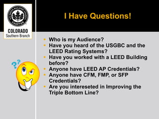 LEED EBOM 101 | PPT