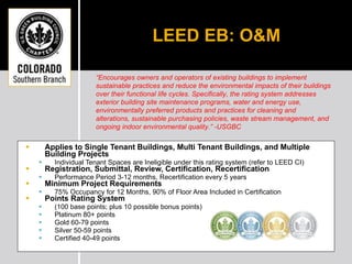 LEED EBOM 101 | PPT