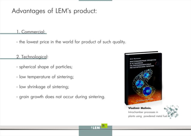 Presentation LEM | PPTX