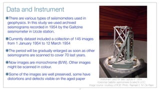 Vectorising analog seismograms by techniques of machine learning for ...