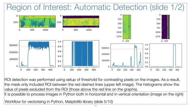 Vectorising analog seismograms by techniques of machine learning for automated discriminating of ...