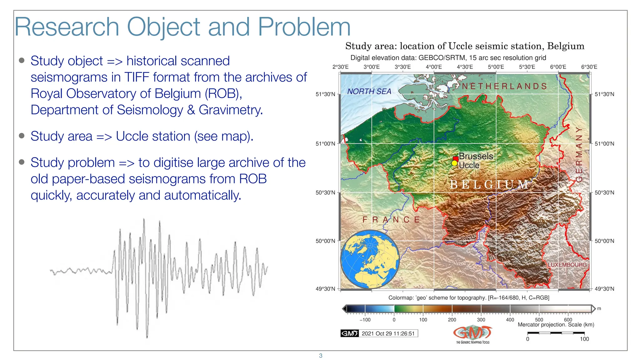 Exploitation of historical analog seismological records by image ...