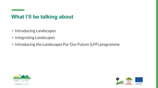 Landscapes for our future | PDF