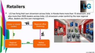 sales and distribution of LG electronocs | PPTX
