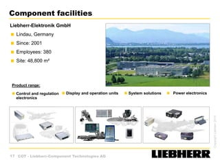 Presentation Liebherr Group And Component Technologies (En) | PDF