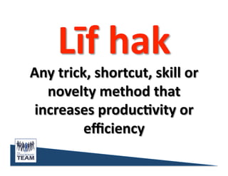 10 LifeHacks to an Amazing Presentation | PDF