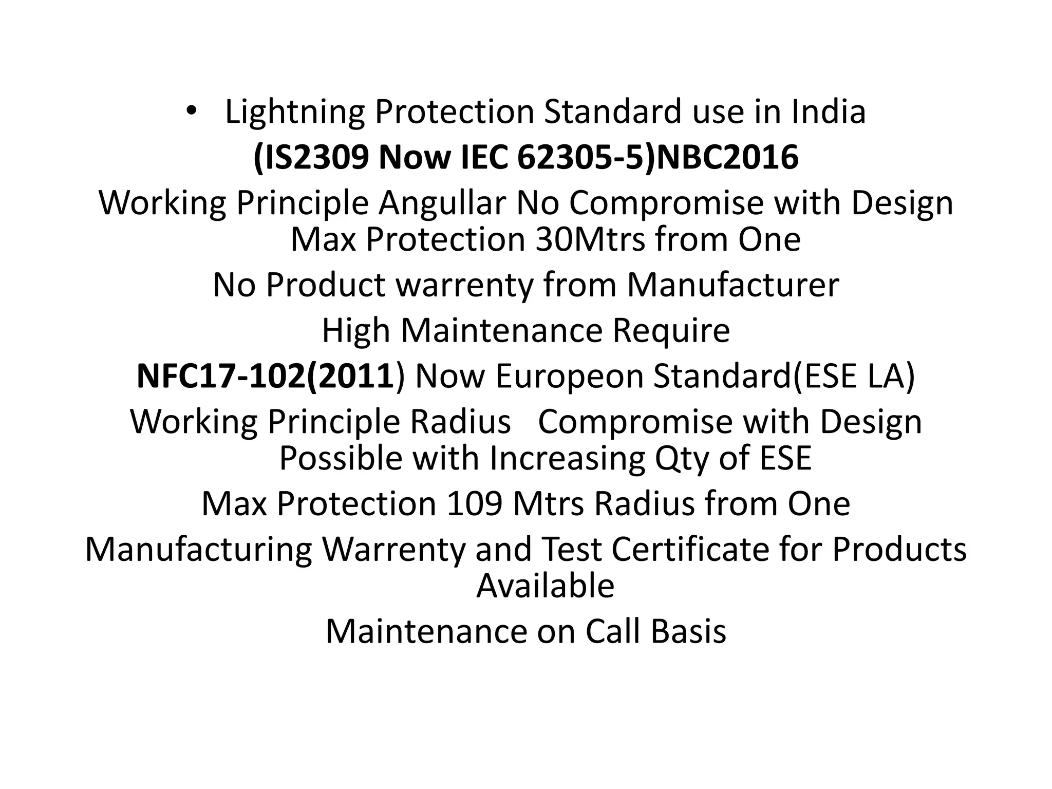 Presentation lightniing risk and protection guide line as per iec 62305 ...