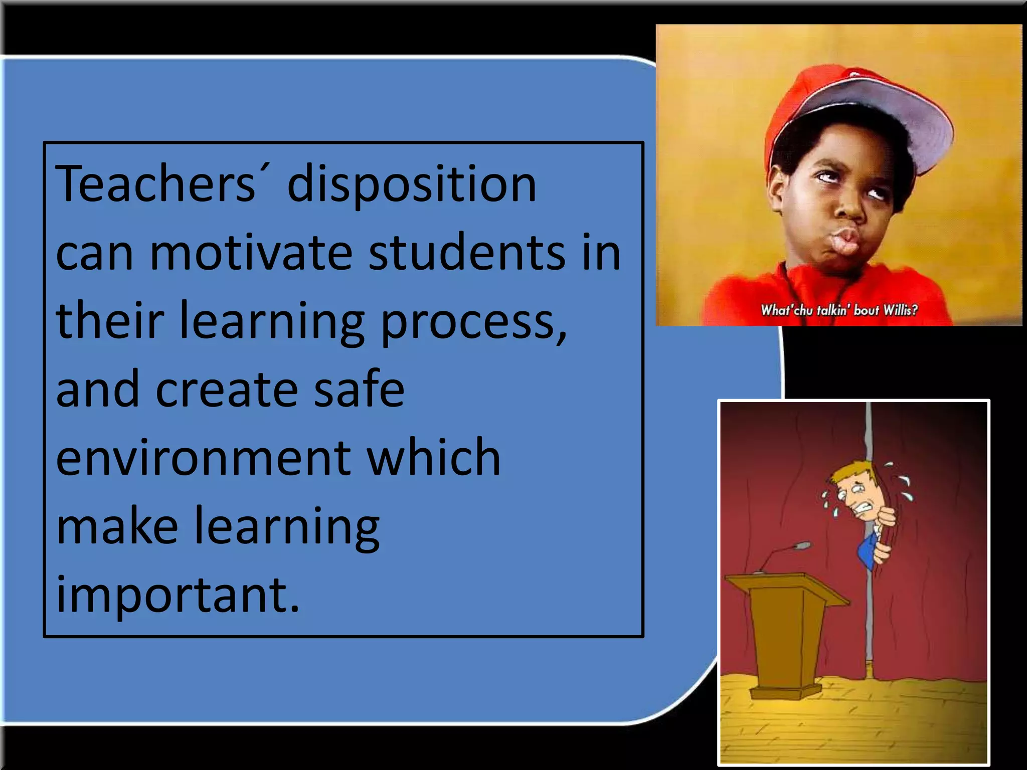 Teacher´s Disposition | PPT
