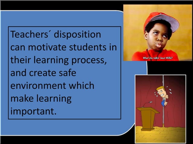 Teacher´s Disposition | PPT