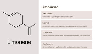 synthesis of block copolymer from limonene | PPT