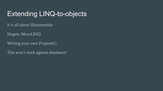 LINQ and LINQPad | PPT | Free Download