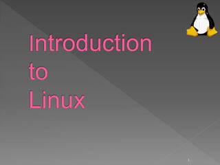 Linux Presentation | PPT