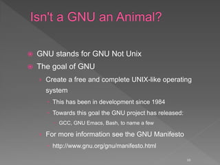 Linux Presentation | PPT