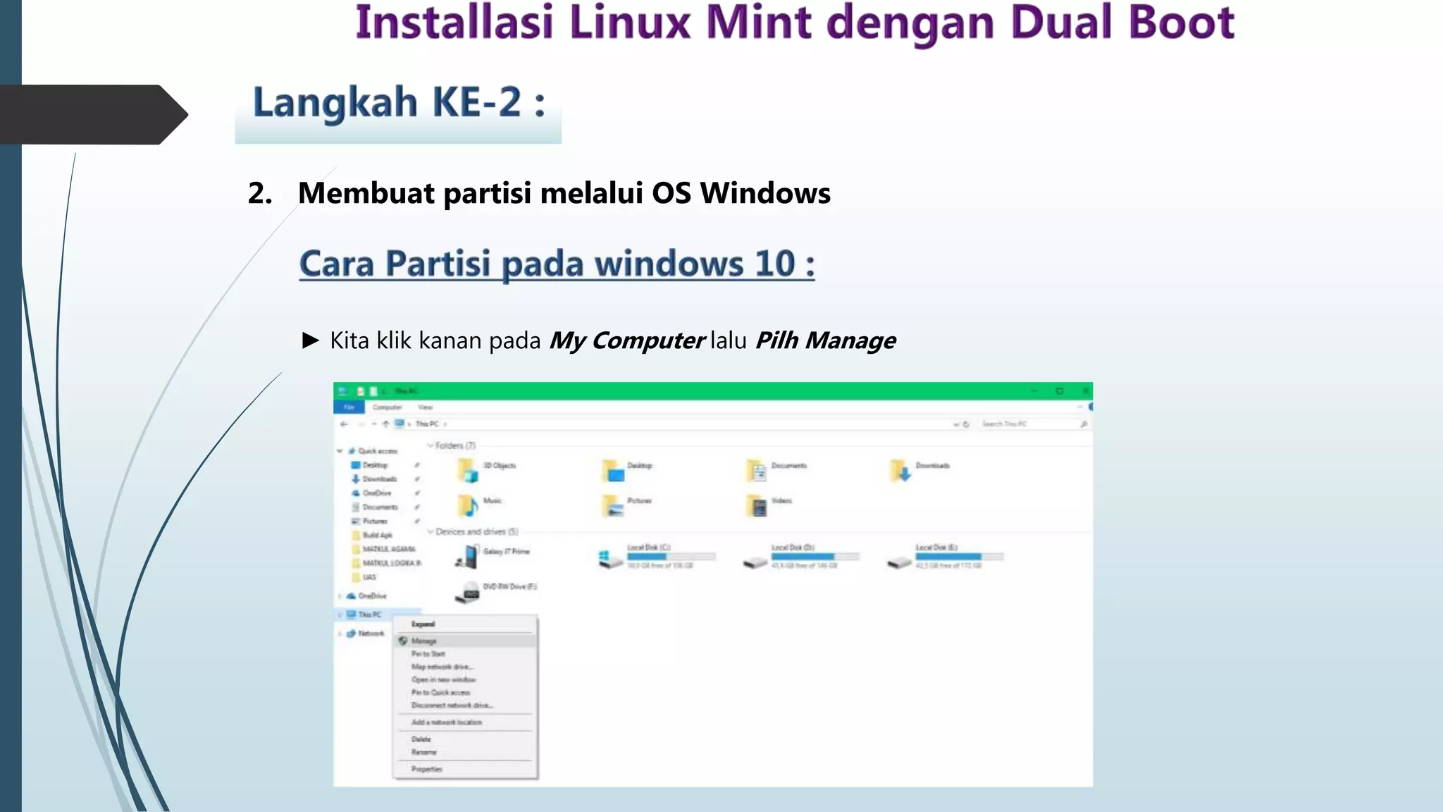 Presentation linux mint | PPT