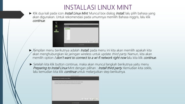 Presentation linux mint | PPT