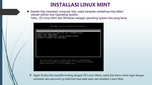 Presentation linux mint | PPT