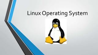 Linux Operating System. UOG MARGHAZAR Campus | PPT