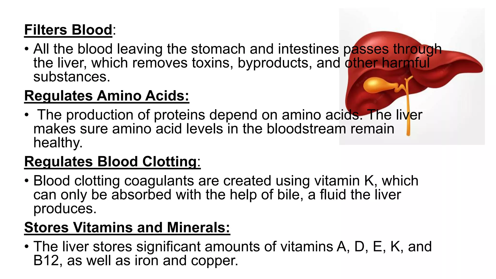 liver and it's anatomy and disease | PPTX
