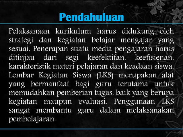 Presentation LKS | PPTX