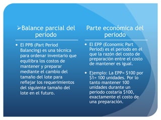 Planeacion de requerimientos de materiales | PPT