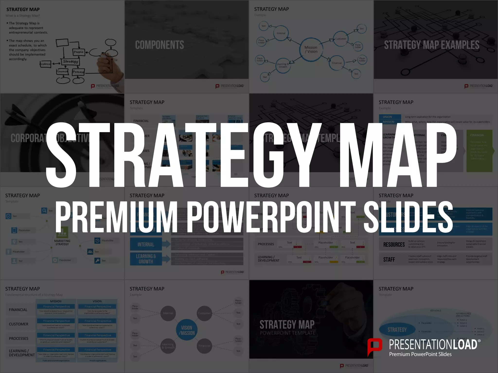 Strategy Map for PowerPoint Templates | PDF