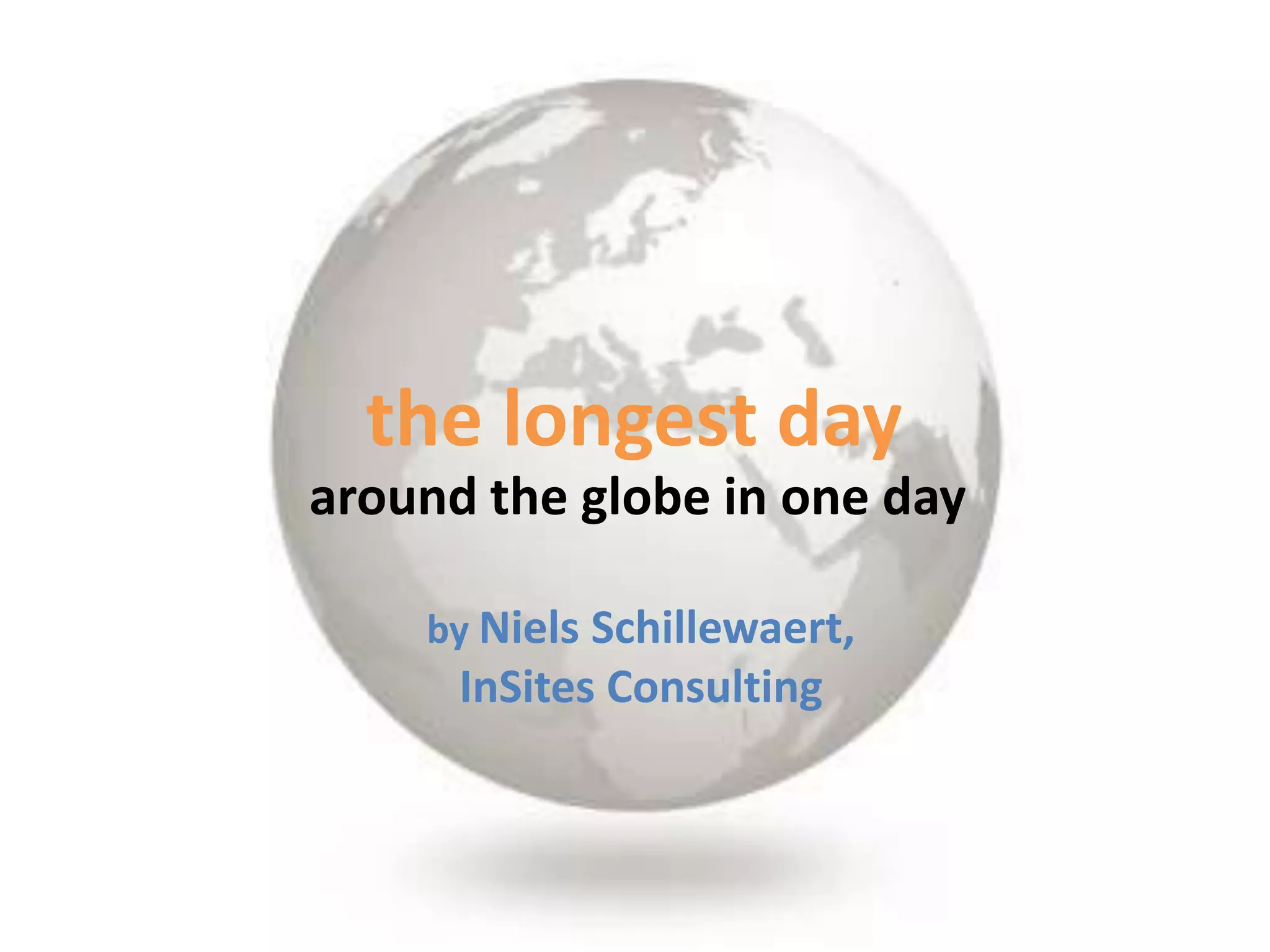 Presentation The Longest Day - CSR perspectives | PPT