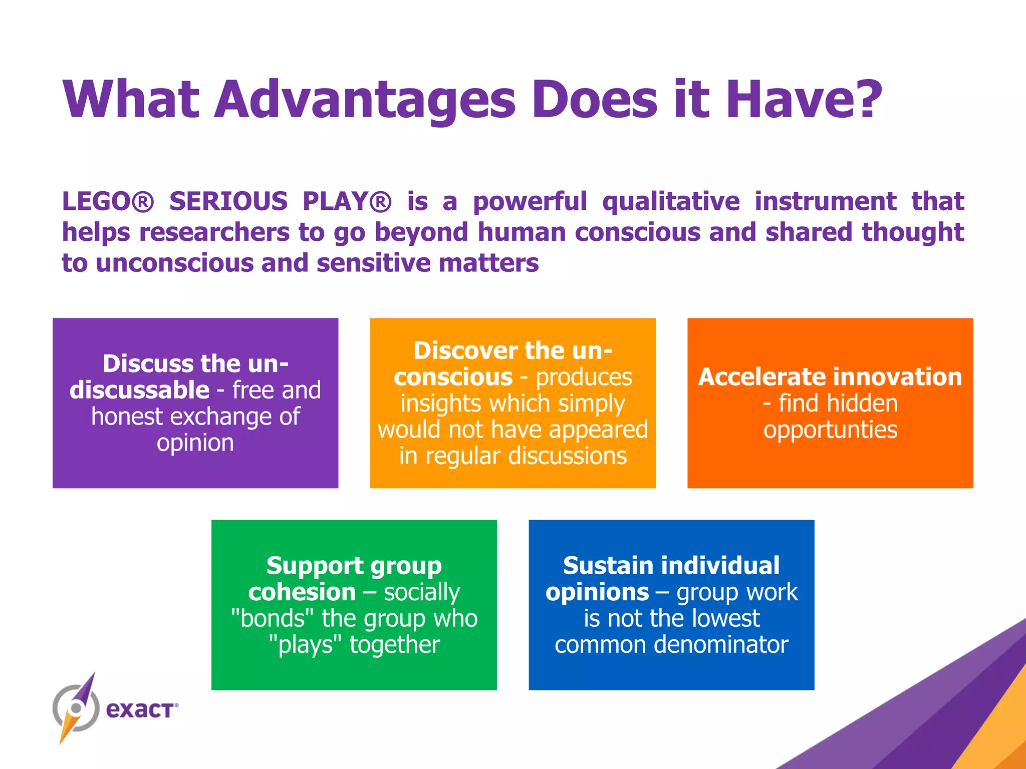 Presentation LSP - Lego® Serious Play® | PDF