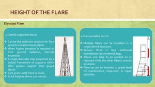 Gas Flare Stack Process | PPTX