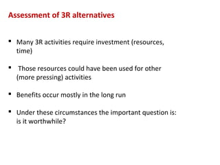 3R Environmental considerations | PPT