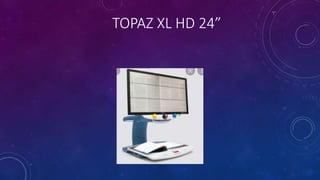 Low vision video magnifier | PPTX