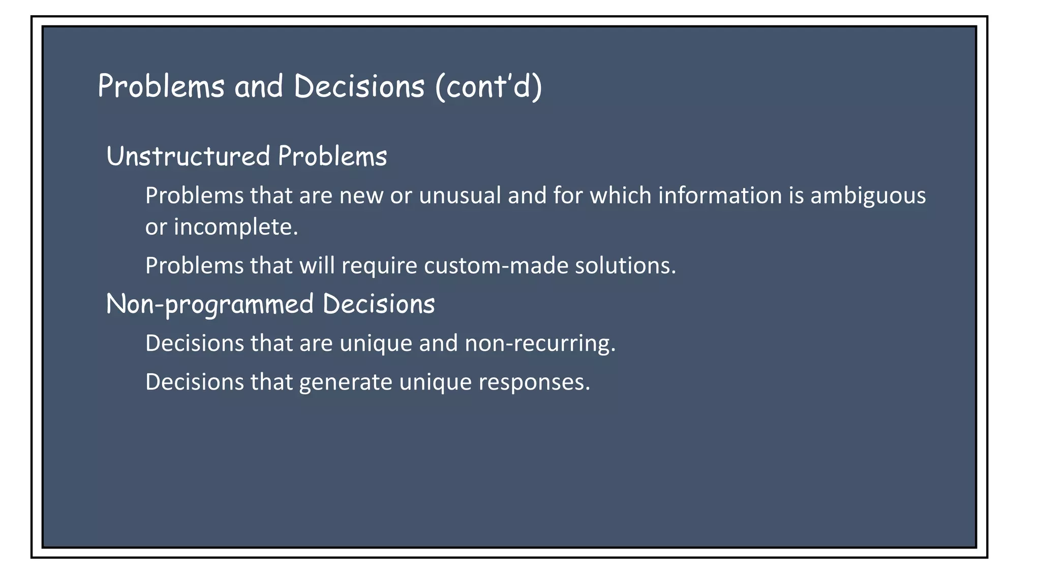Decision Making in Organization | PPTX