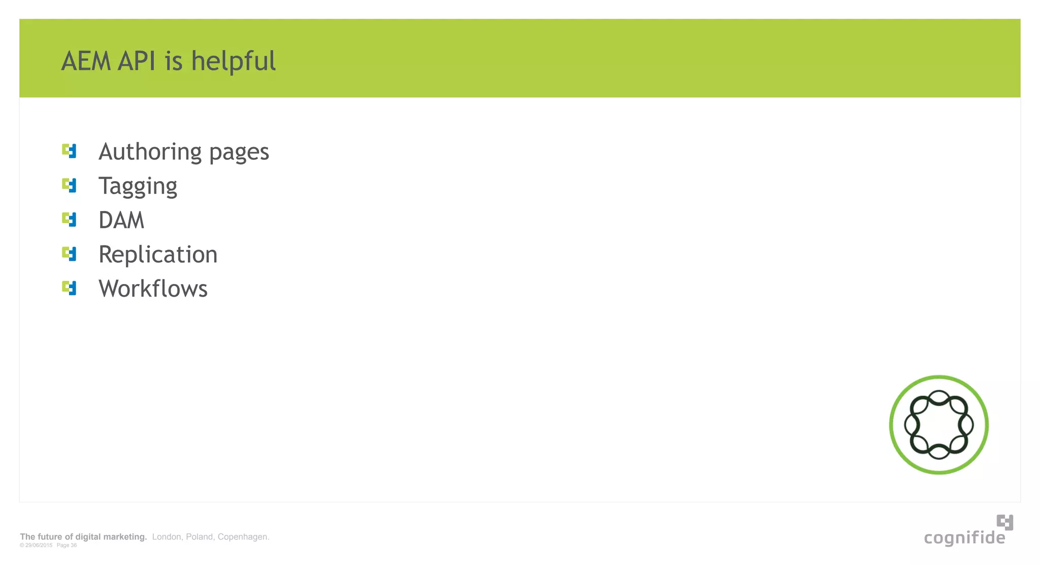 JCR, Sling or AEM? Which API should I use and when? | PDF