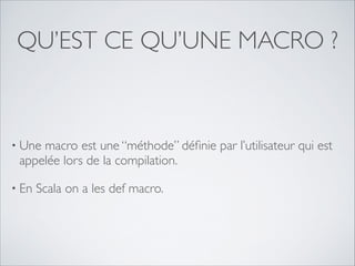 Introduction aux Macros | PDF
