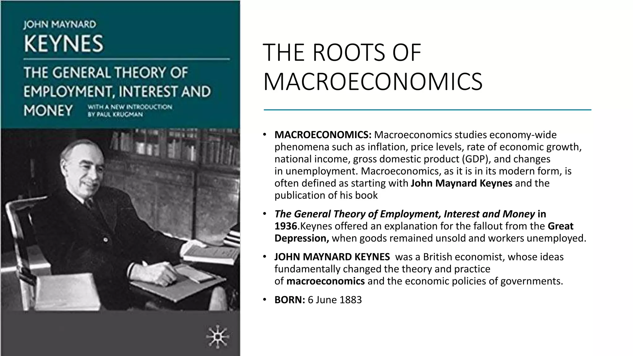 PRESENTATION ON THE INTRODUCTION TO MACROECONOMICS | PPT