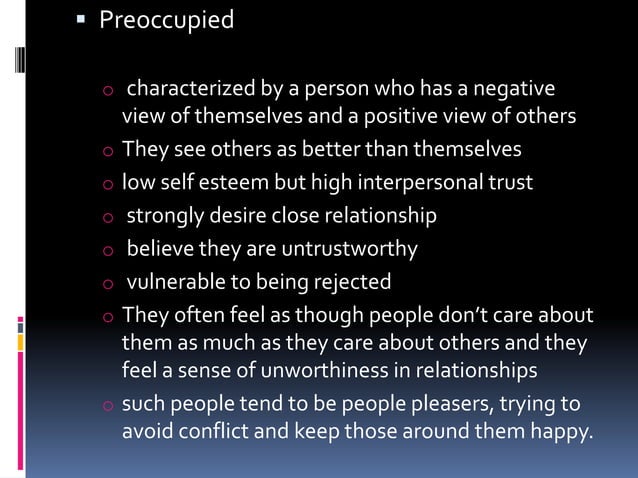 types of attachment styles | PPTX