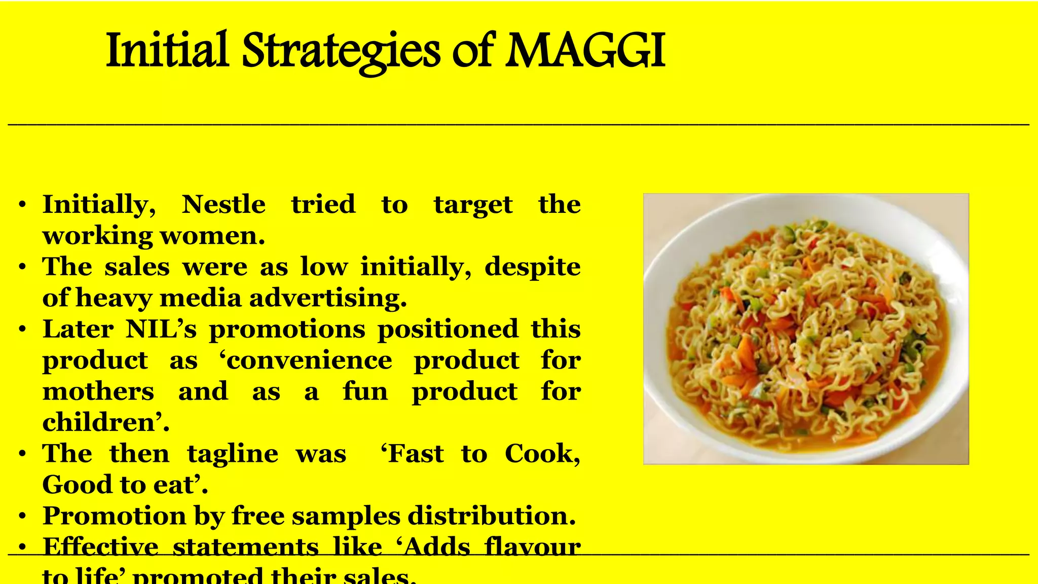 Rebuilding Maggi | PPT