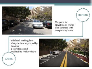 Urban street redesigning | PPTX