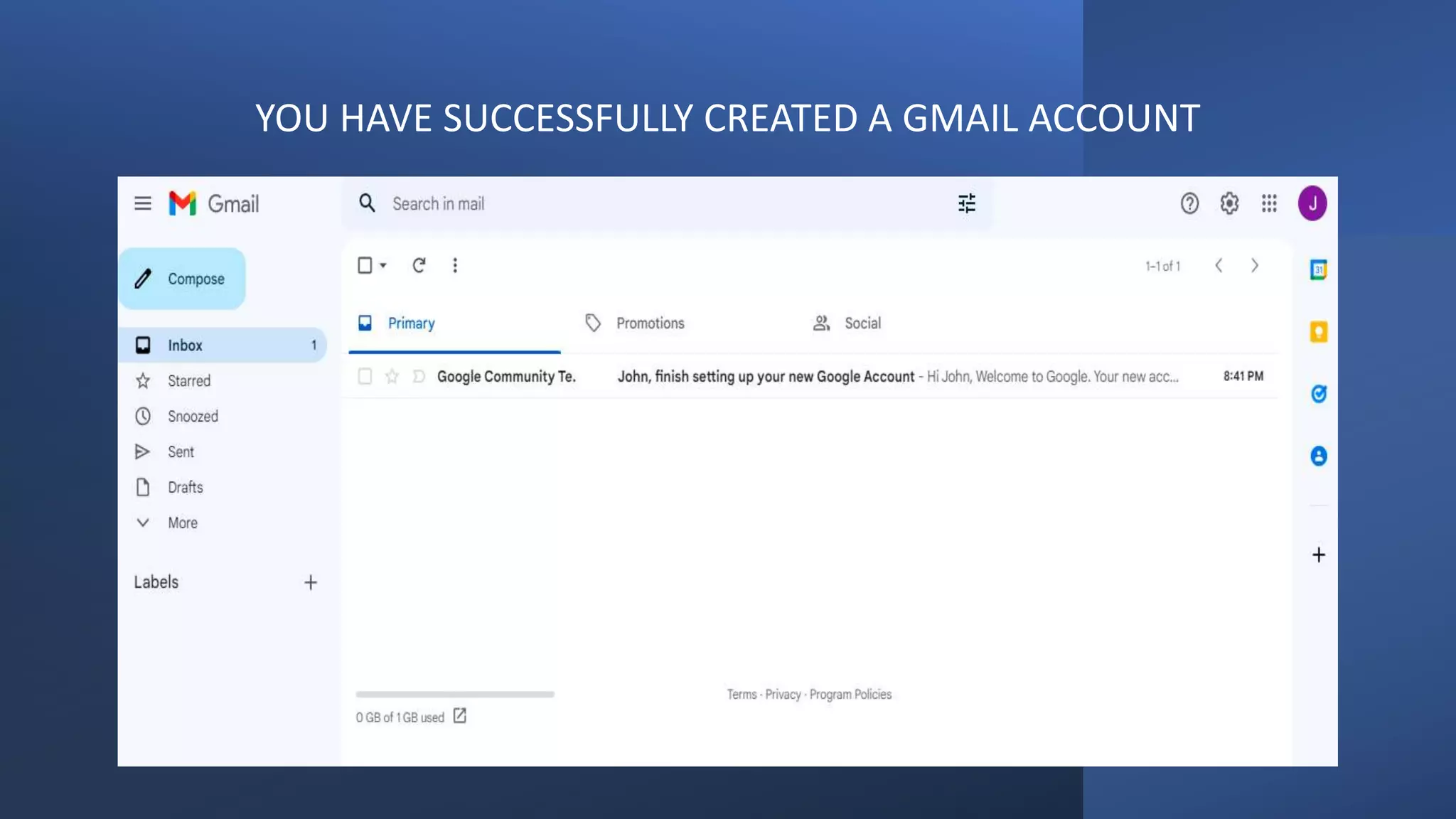 Creating Gmail account.pptx | Internet for Beginners | Internet