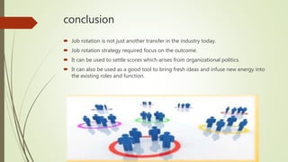 Job enrichment Job enlargement Job Rotation | PPTX