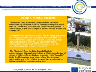 Grecia Salentina: Challenges and Conservation of Heritage | PPT