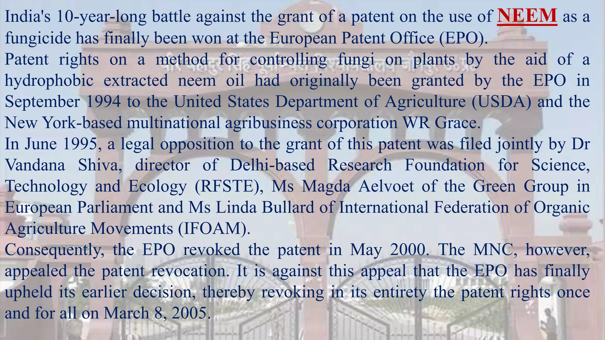 Presentation mani ipr | PPTX